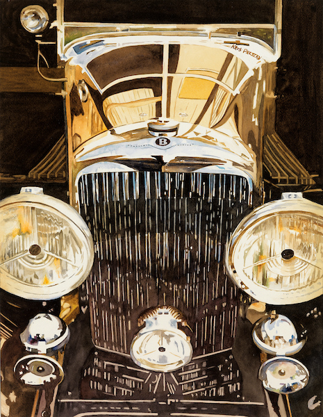 Wheels – Watercolors by Kris Preslan